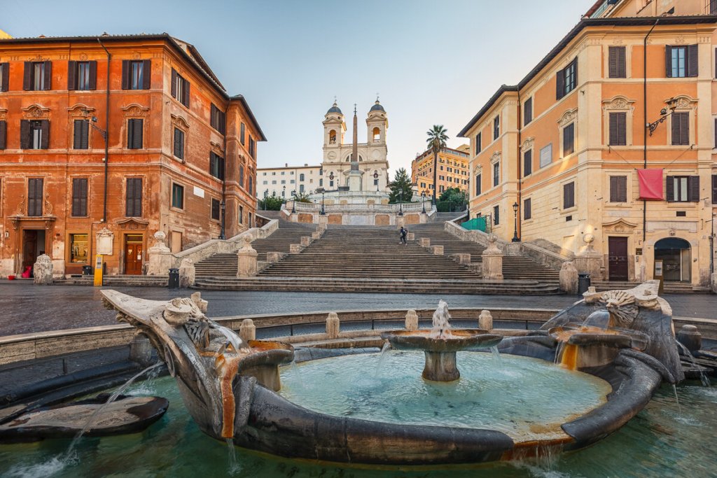 La Piazza di Spagna de Rome