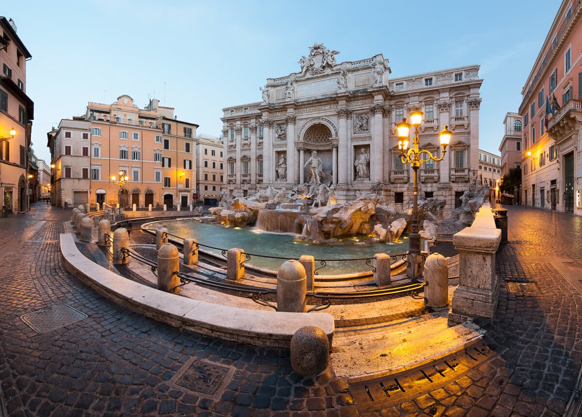 Fontaine de Trévi, la plus connue des fontaines de Rome