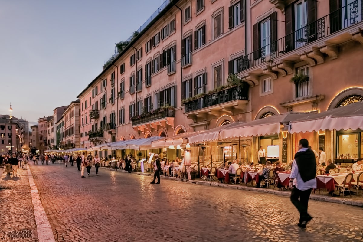 La Piazza Navona de Rome